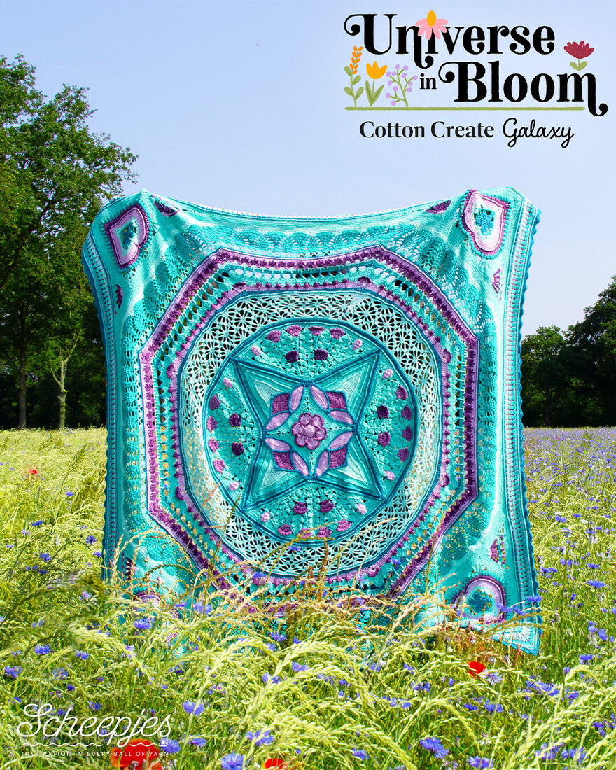 Universe in Bloom Blanket | Scheepjes